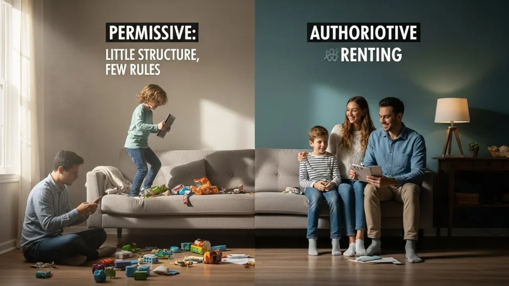 Permissive vs. Authoritative Parenting: Essential Differences Compared ...